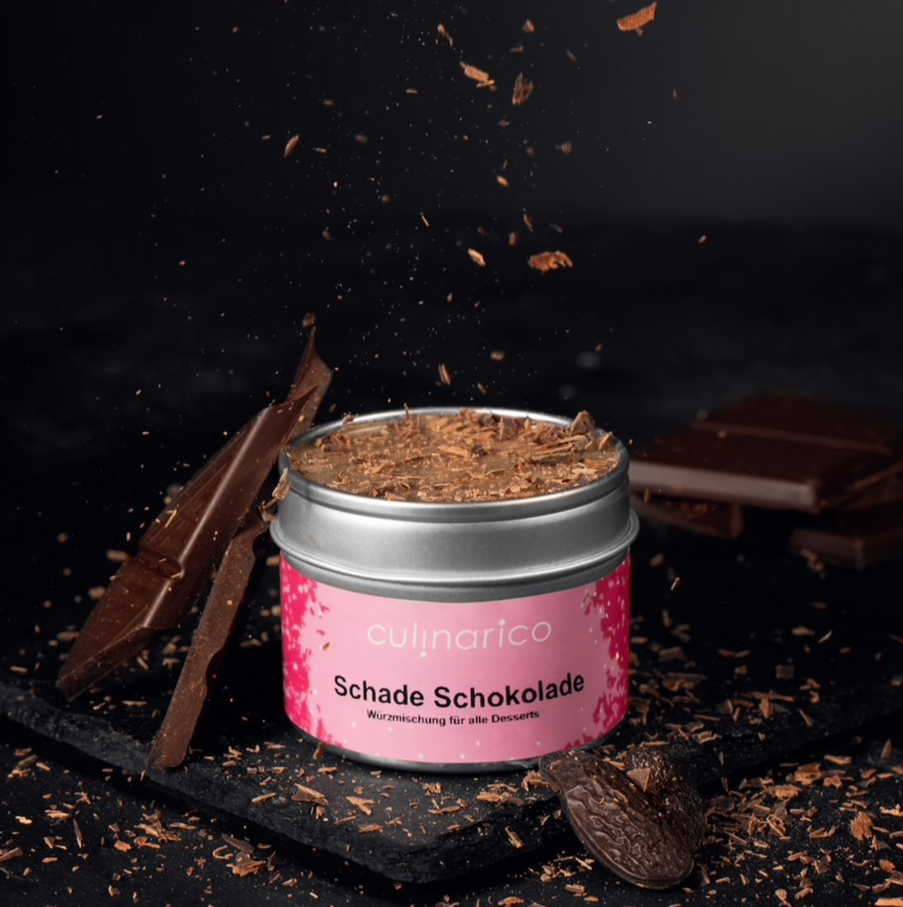 Schokoladige Gewürzmischung | Schade Schokolade, bio – culinarico